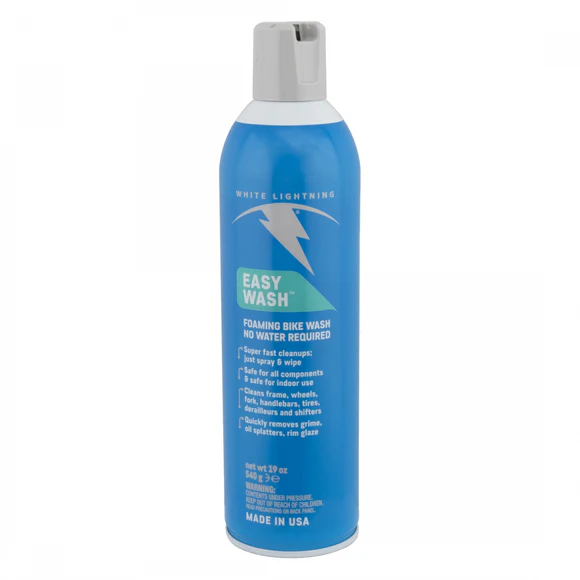 White Lightning Easy Wash 19oz Foaming Spray – Plenty of Bikes